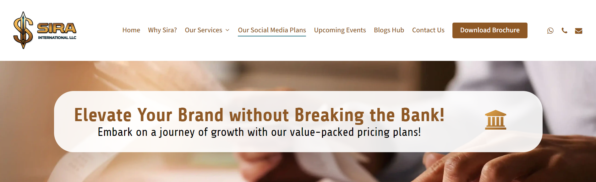 Pricing - Sira International - Our Social Media Plans