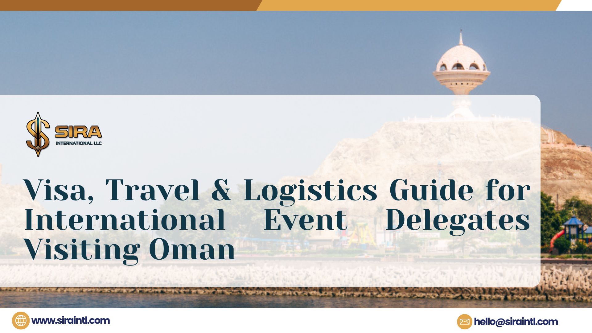 Visa, Travel & Logistics Guide for International Event Delegates in ...